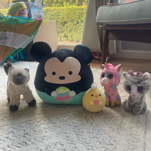 Toys | Disney Mickey Mouse Squishmallow And Plush Toy Set | Poshmark
